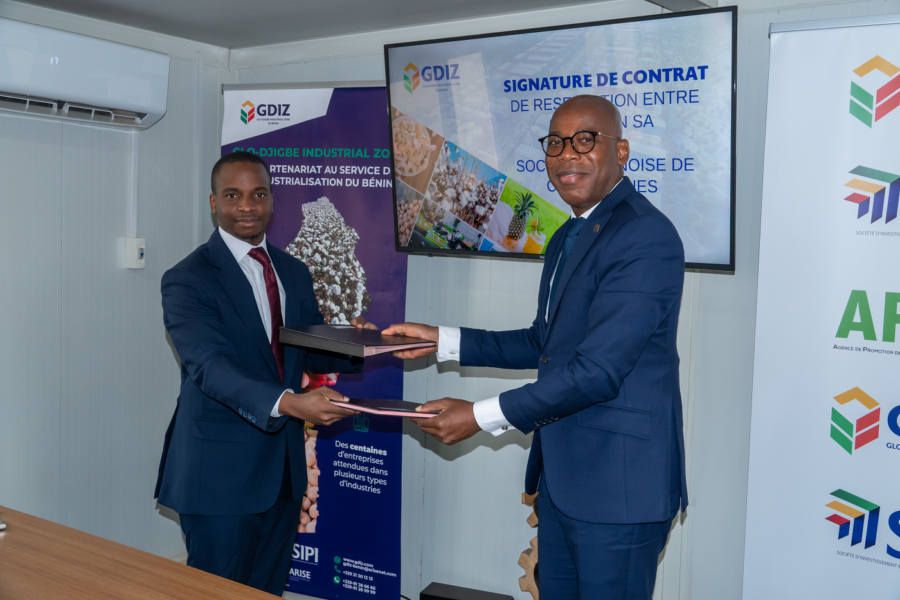 La Société Béninoise de Cosmétiques s'installe au sein de GDIZ - GDIZ Benin