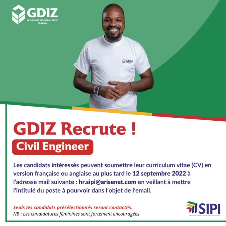 Nous rejoindre - Join GDIZ Benin