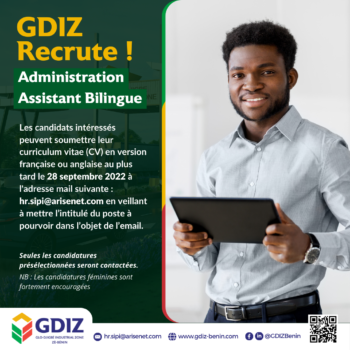 Nous rejoindre - Join GDIZ Benin