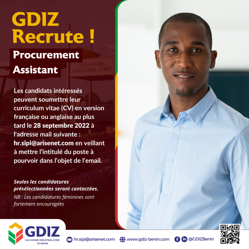 Nous rejoindre - Join GDIZ Benin