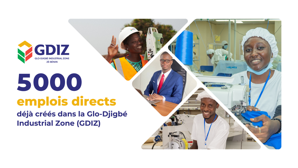 5,000 direct jobs already created in the GDIZ - GDIZ Benin